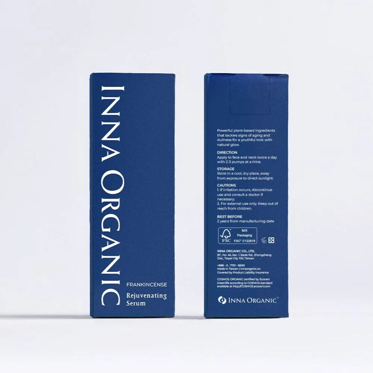 Inna Organic 童顏有機 乳香緊致童顏精華 - Organic we 對得住地球基地