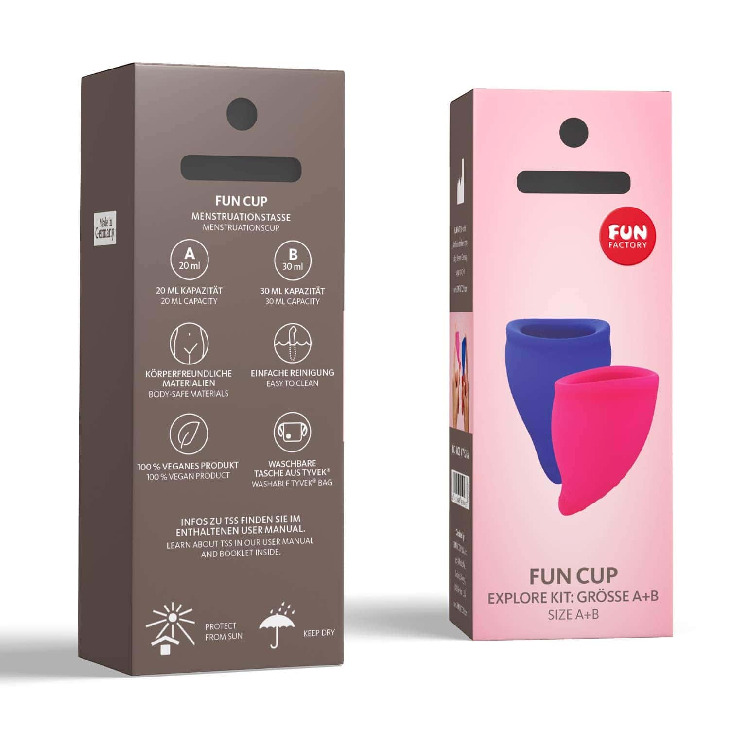Fun Factory Fun Cup 孖裝 Explore Kit - Organic we 對得住地球基地